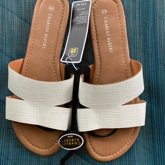 Charles Albert | Shoes | Nwt Charles Albert Designer Ribbed White ...